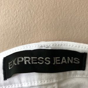 Express | Pants & Jumpsuits | Nwt Express White Bell Flare Midrise ...